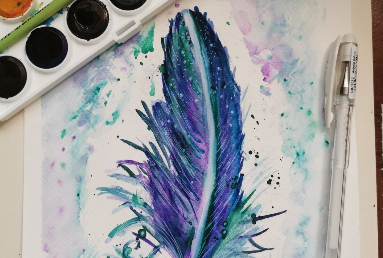 First steps with watercolor | Skillshare Student Project