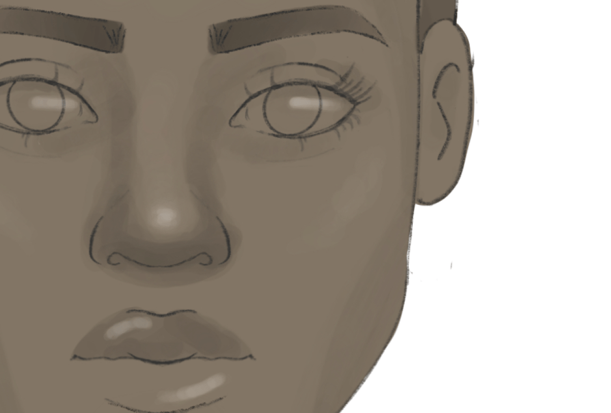 Front Facing Portrait | Skillshare Student Project