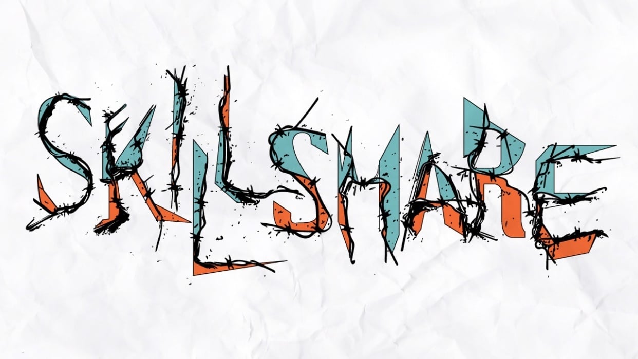 Everyday Type - Badass Remixed Letters | Skillshare Student Project