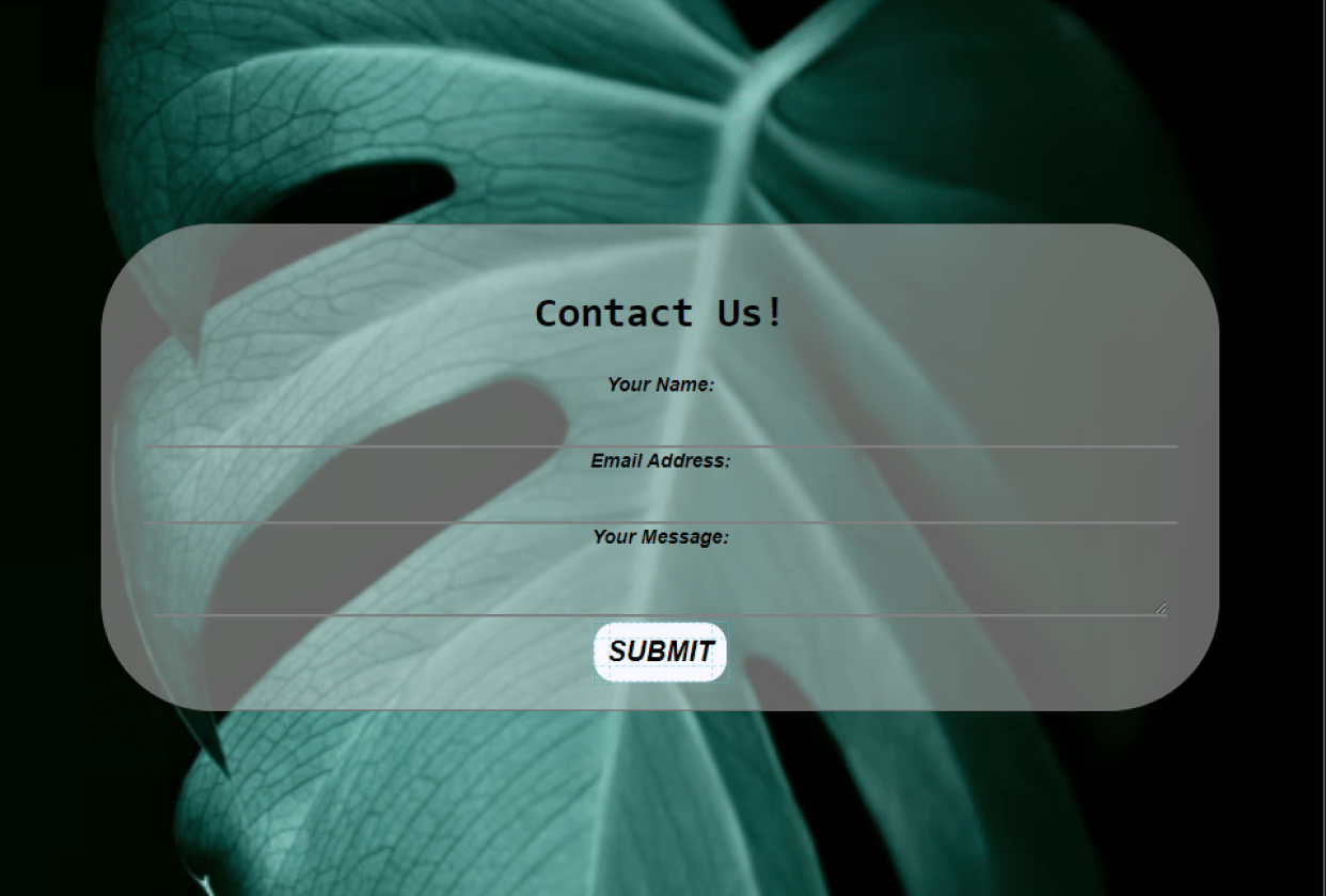 Mini Project | Form/Table | Skillshare Student Project