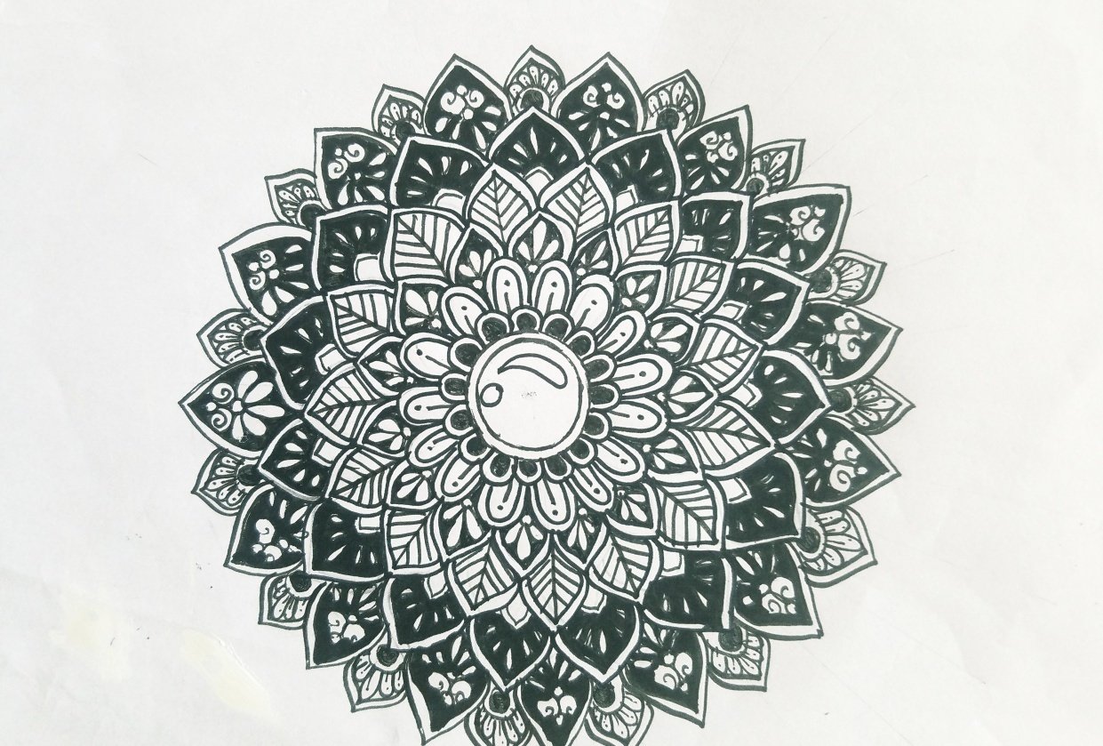 Mandala Guide for Absolute beginners | Skillshare Student Project Mandala Guide for Absolute beginners | Skillshare Student Project