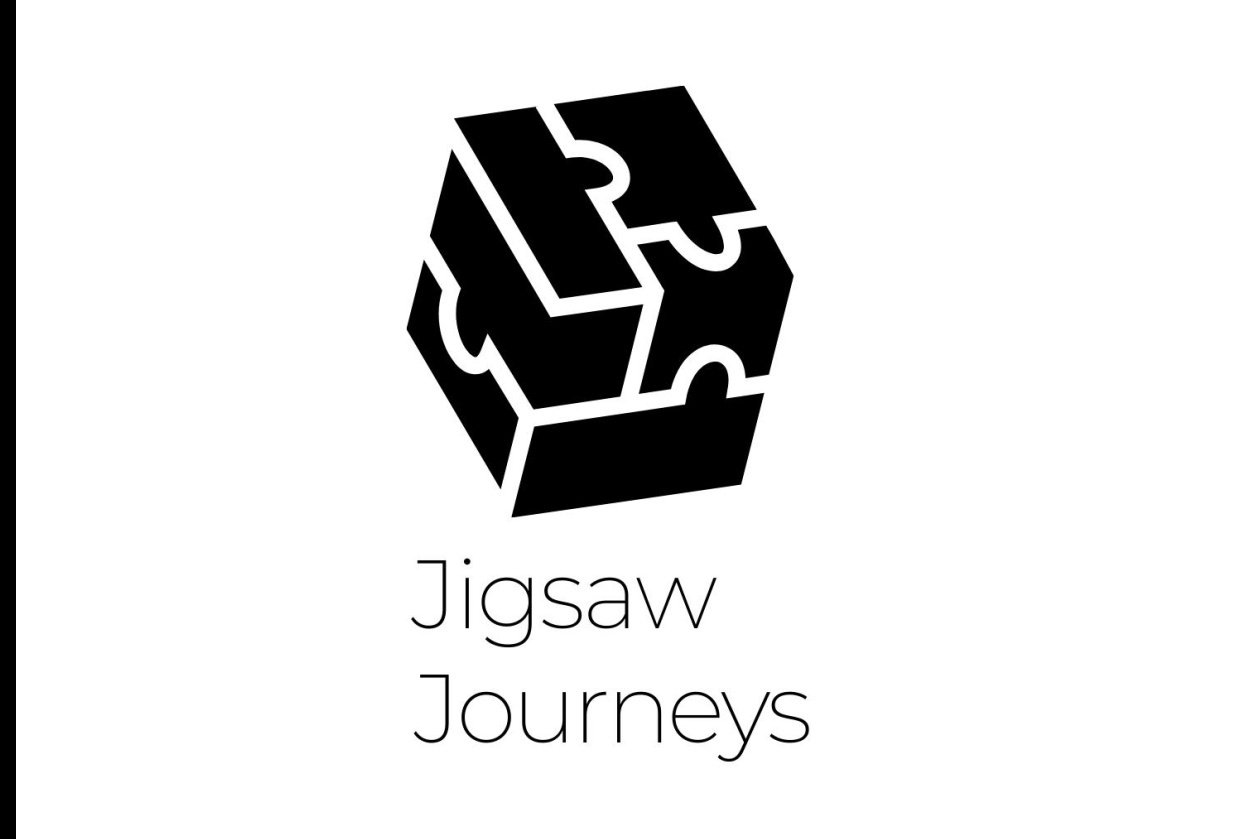 Jigsaw Journeys logo | Skillshare Student Project