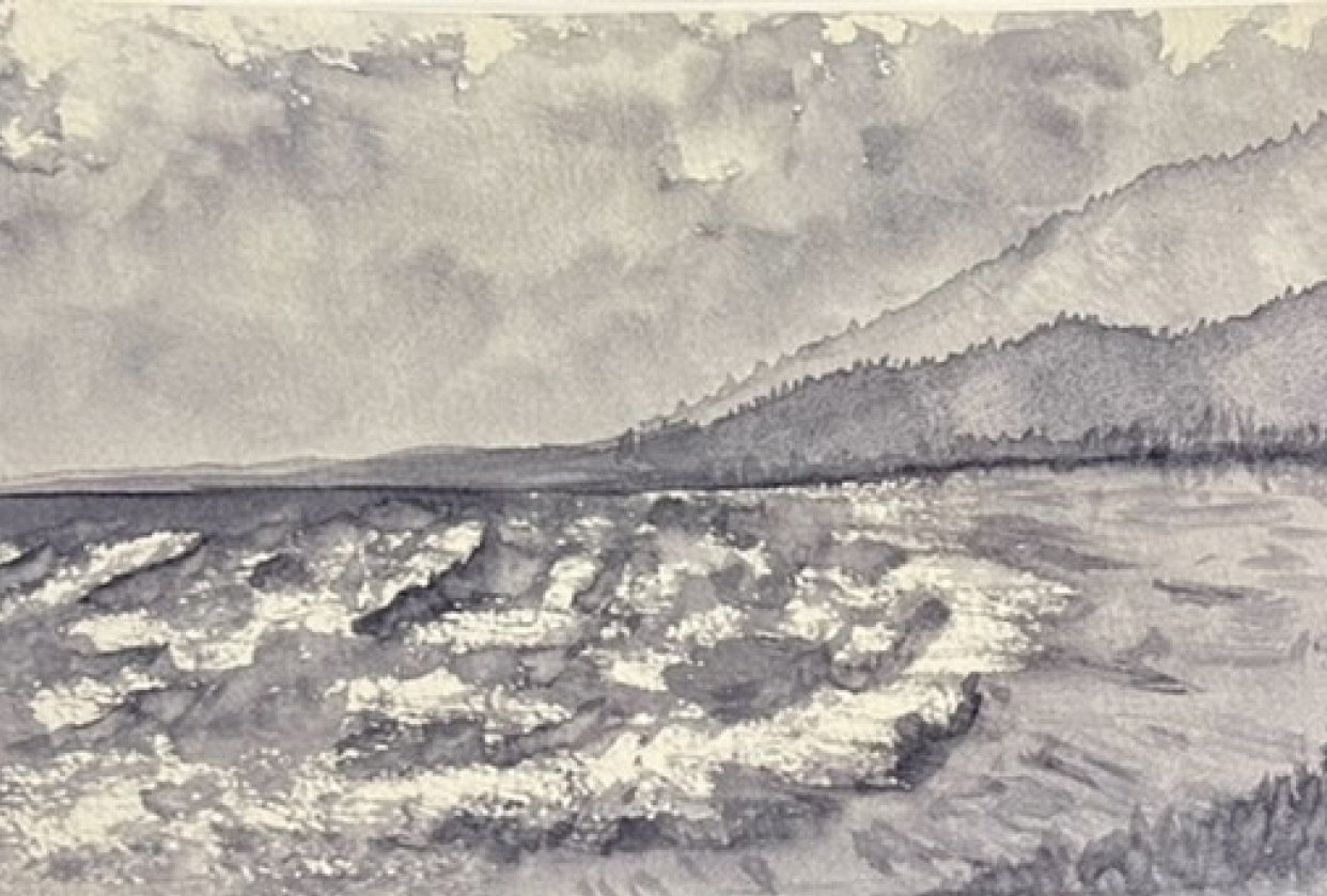 Beach value study | Skillshare Student Project