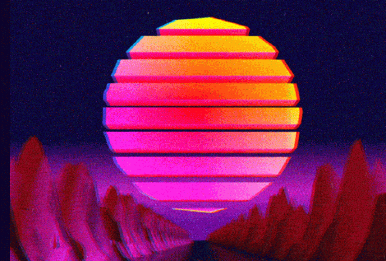 Retro Sun Skillshare Student Project