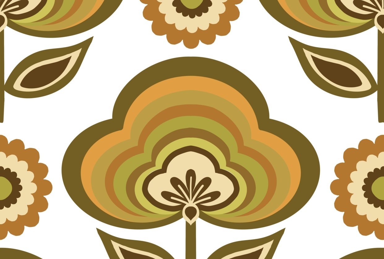 Retro Repeat Pattern Design | Skillshare Student Project