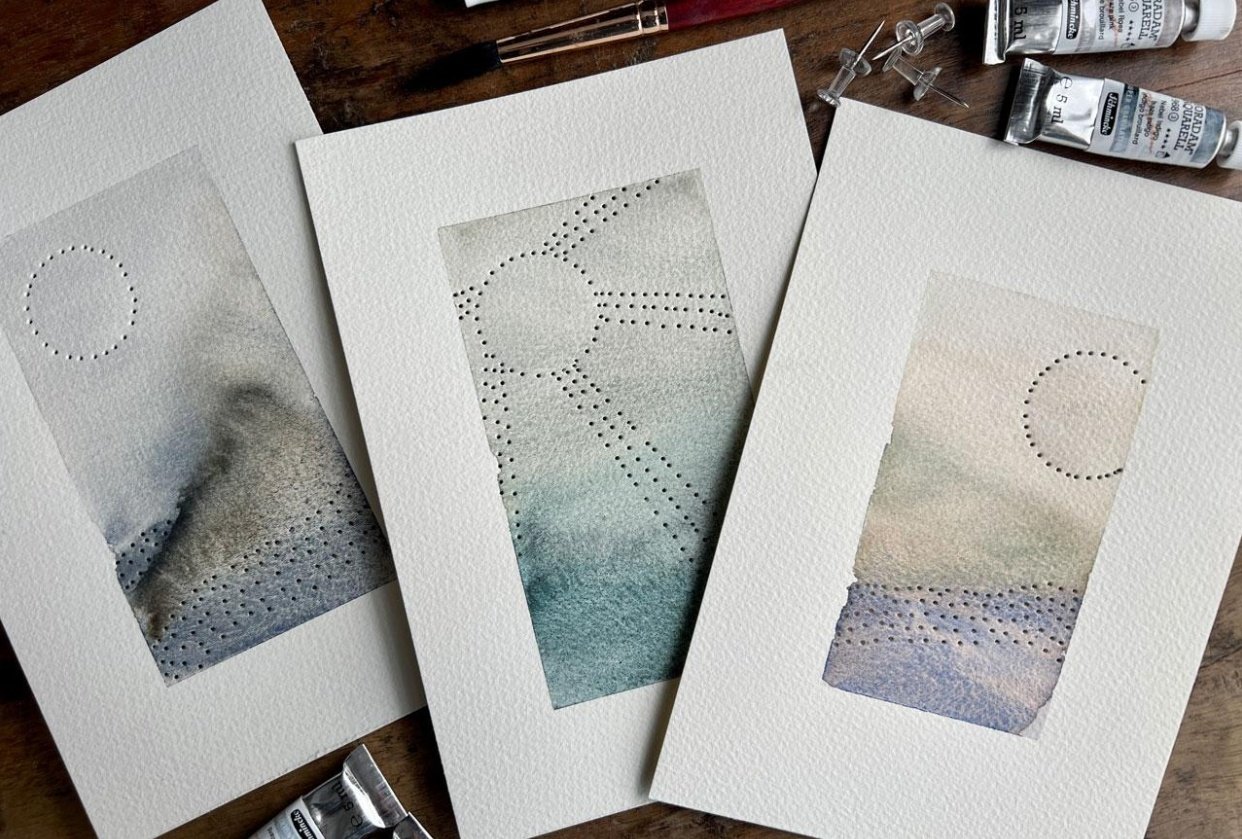 Pin Prick Art - Create Enchanting Landscapes With Unexpected Pin Prick ...