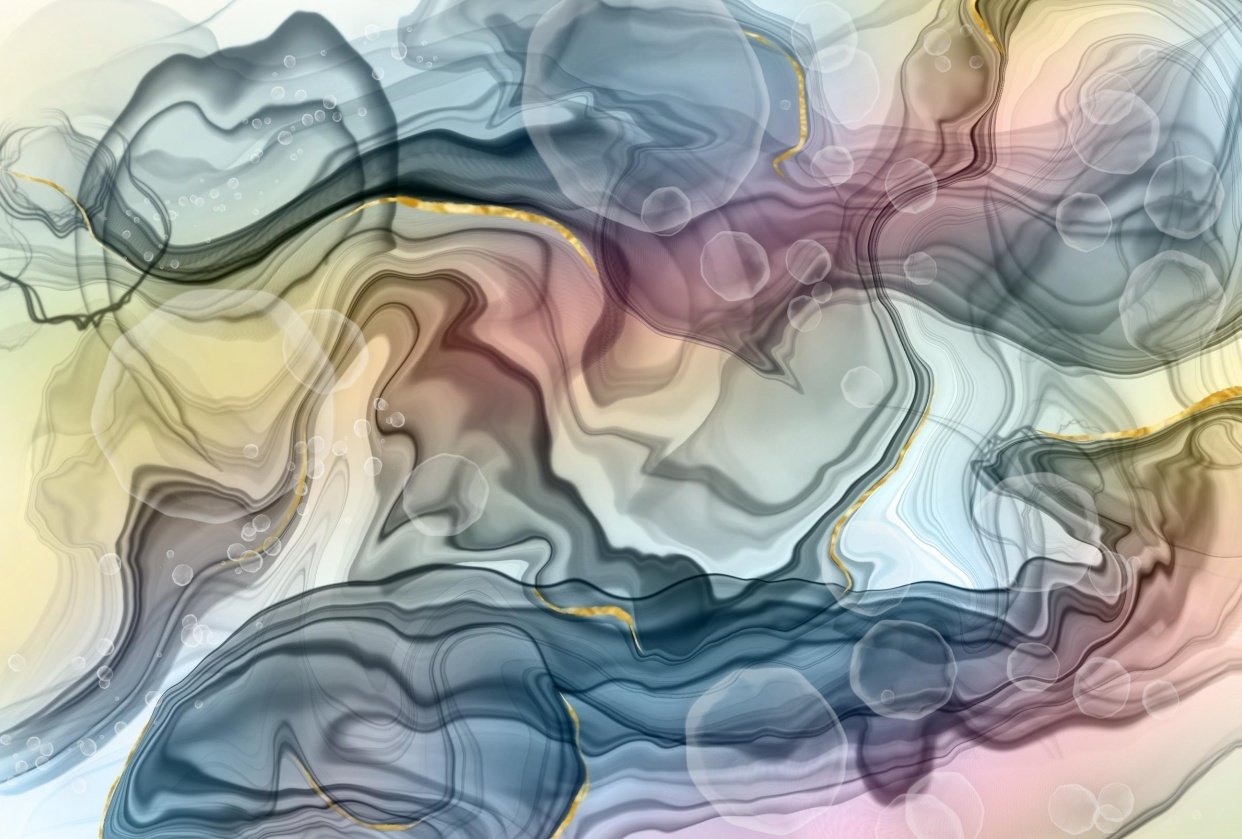 Alcohol Ink in Procreate | Skillshare Student Project