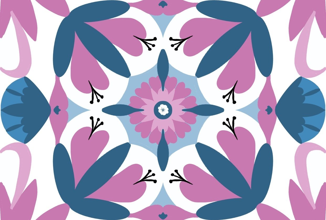 Tile repeat pattern | Skillshare Student Project