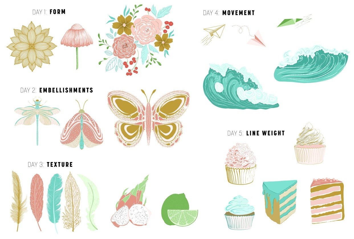 5 Day Challenge Projects | Skillshare Student Project