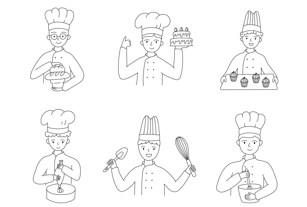 Bakers doodle | Skillshare Student Project
