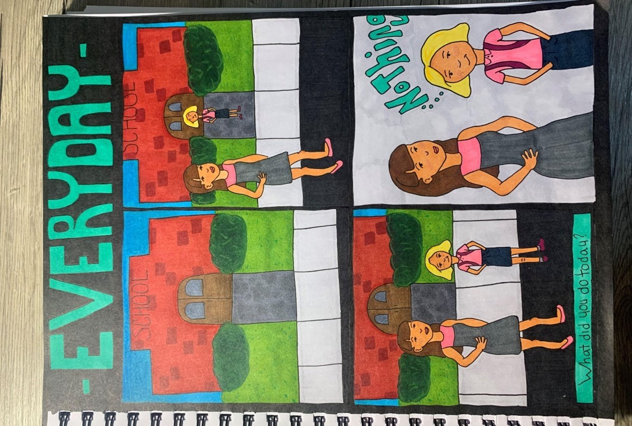 Diary Comic | Skillshare Student Project