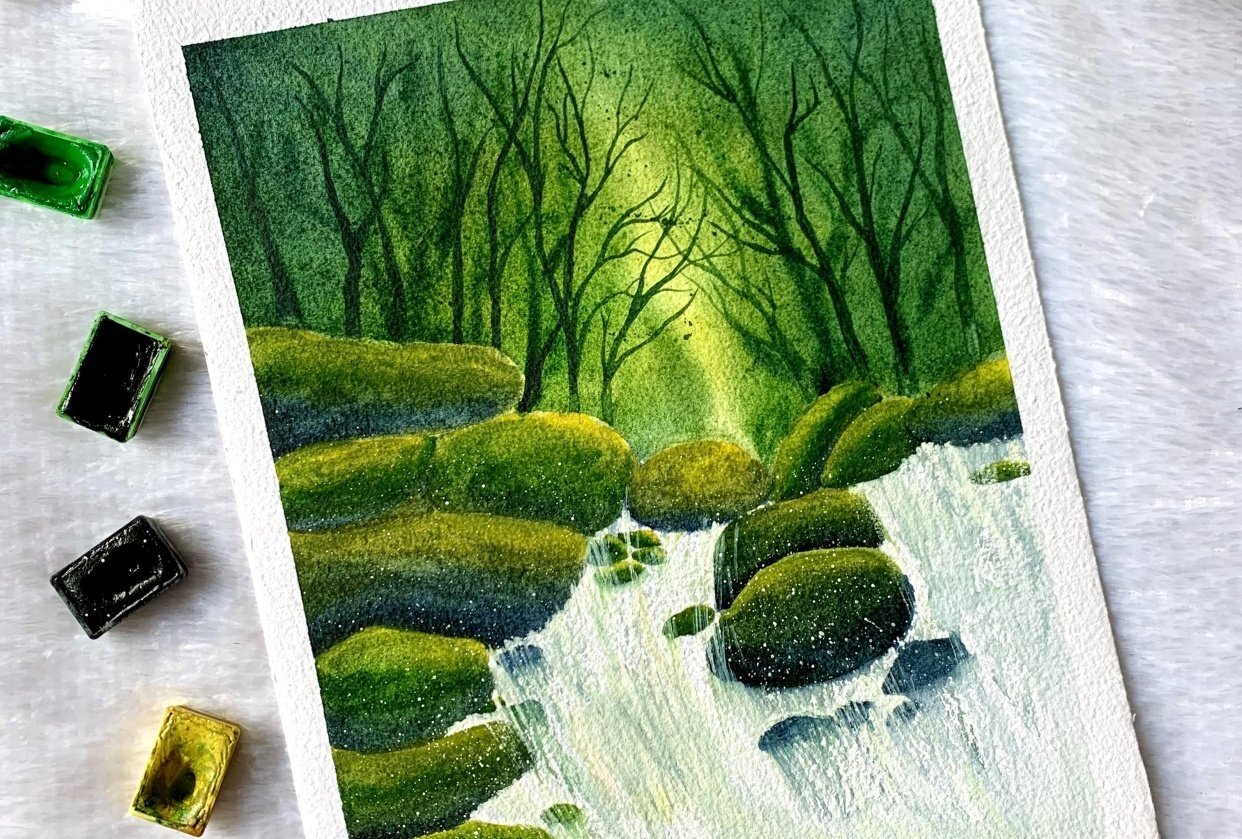 Lush green forest with suku | Skillshare Student Project Lush green forest with suku | Skillshare Student Project