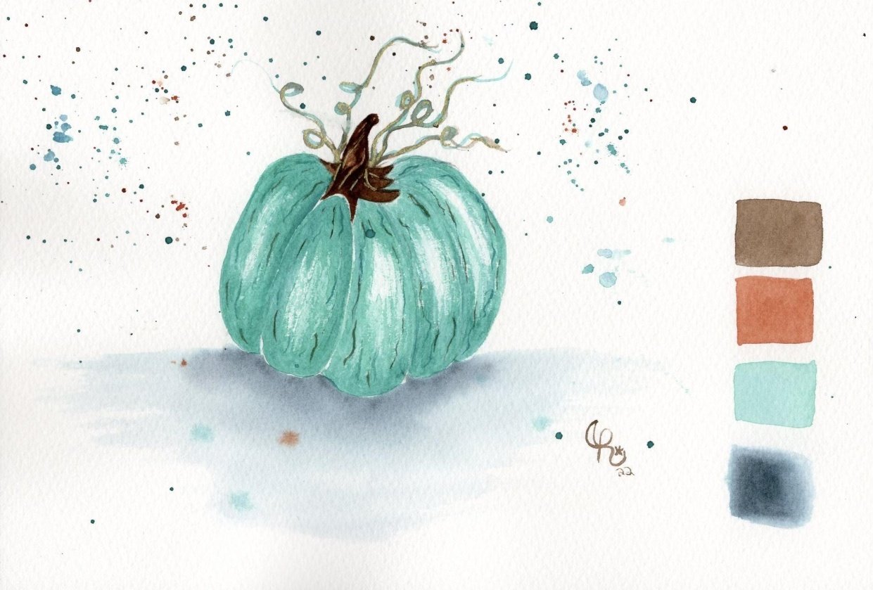 Blue Pumpkin | Skillshare Student Project