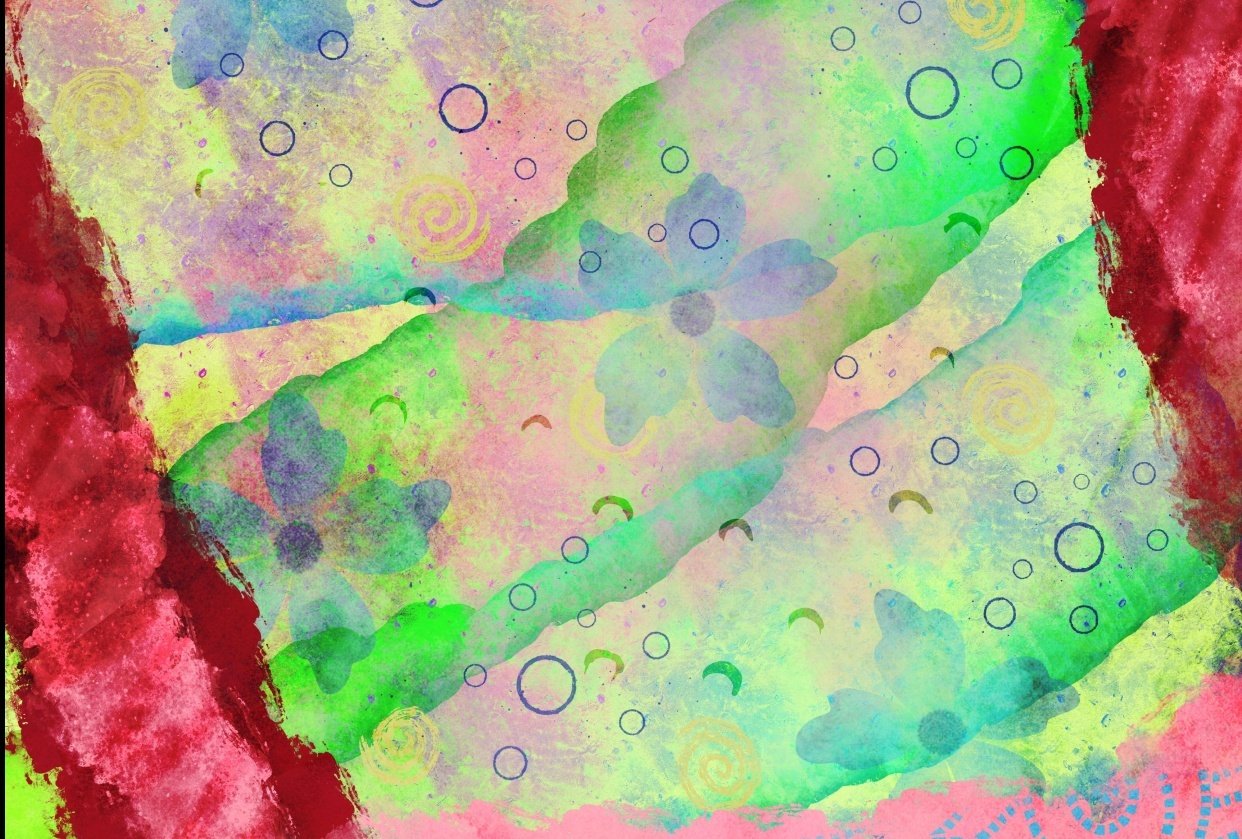 Abstract designs with fun brushes | Skillshare Student Project