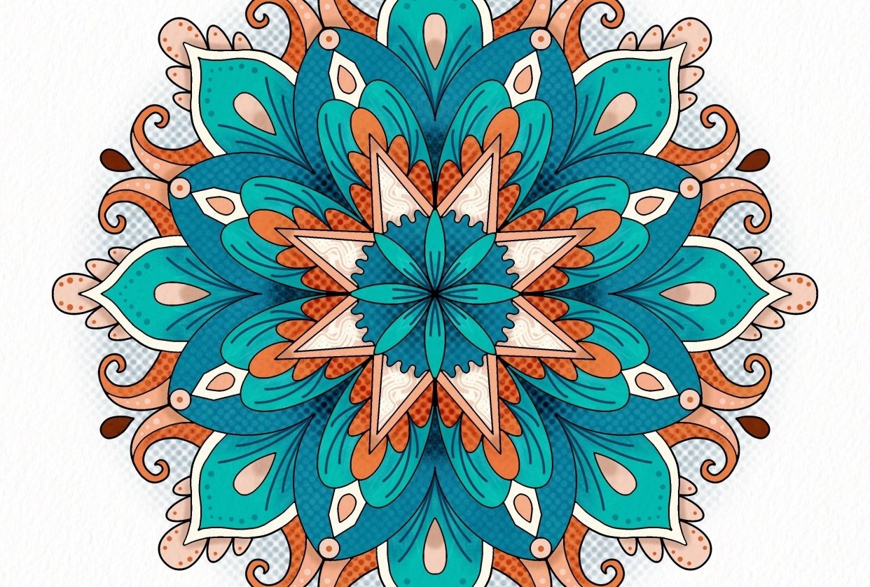 Mandala With Shading | Skillshare Student Project