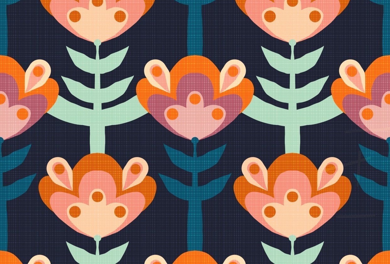 Retro repeat | Skillshare Student Project