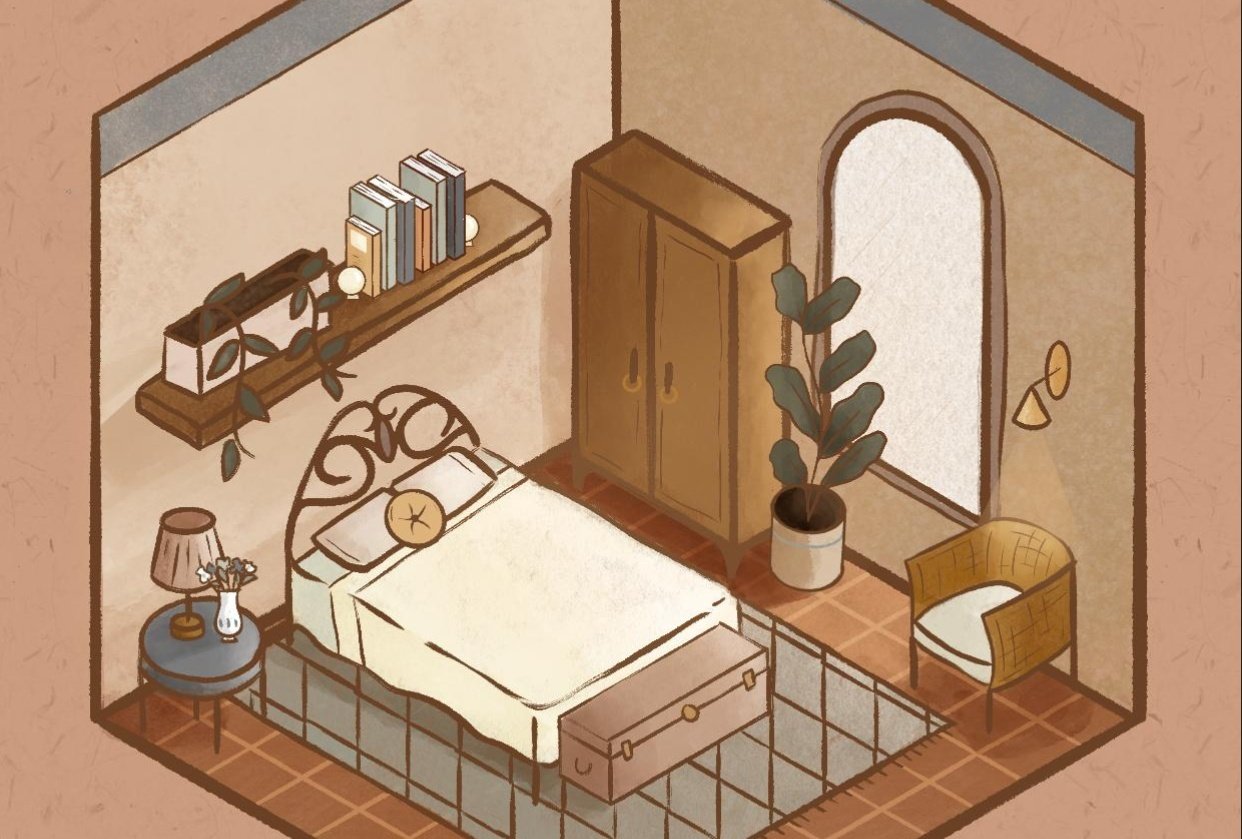 Isometric Room | Skillshare Student Project