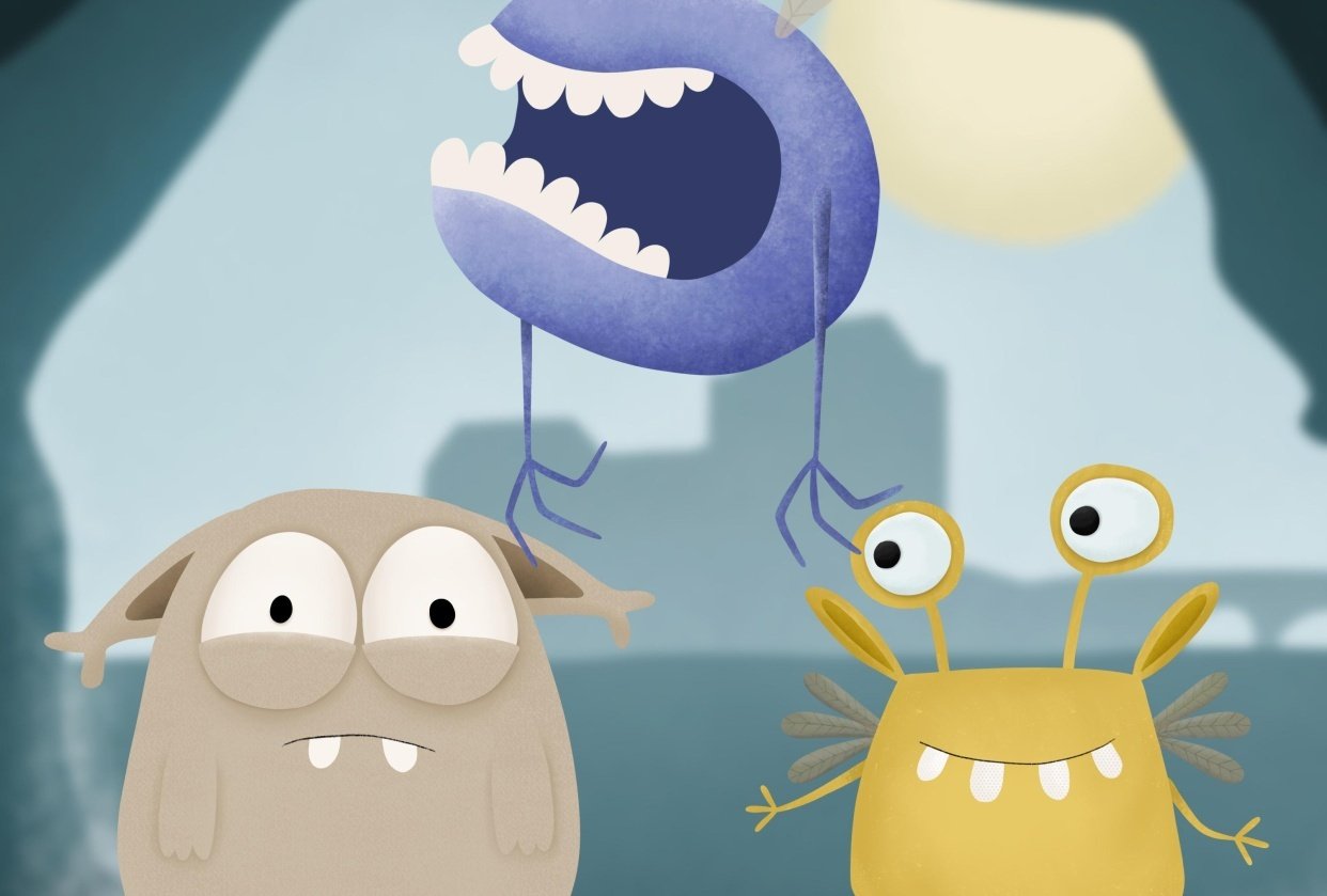 Mono-monsters | Skillshare Student Project