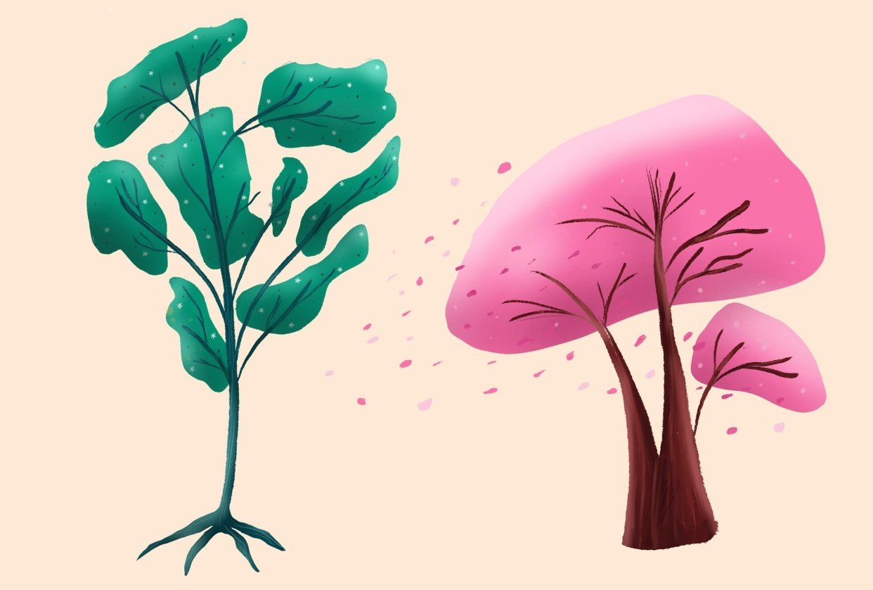 Stylized Trees | Skillshare Student Project