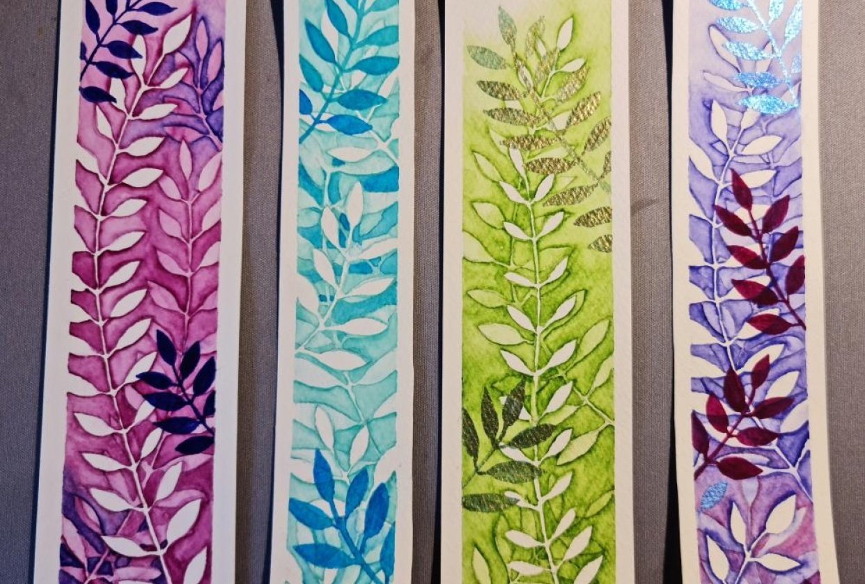 4 decent bookmarks from scrap paper | Skillshare Student Project