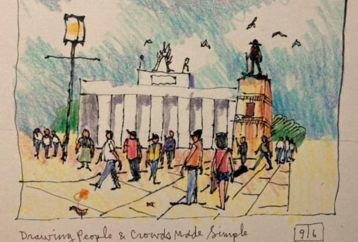 Drawing People and Crowds | Skillshare Student Project