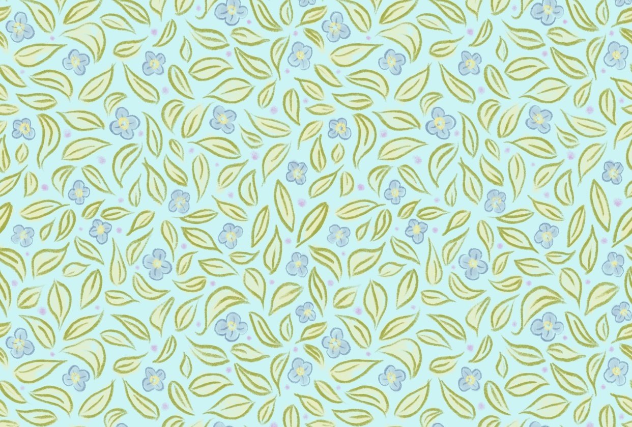 Hand drawn Repeat Pattern | Skillshare Student Project