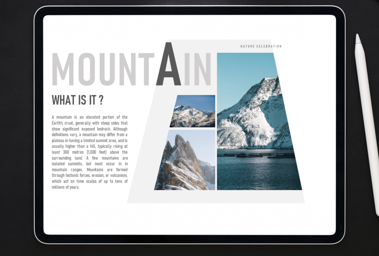 MOUNTAIN | Skillshare Student Project