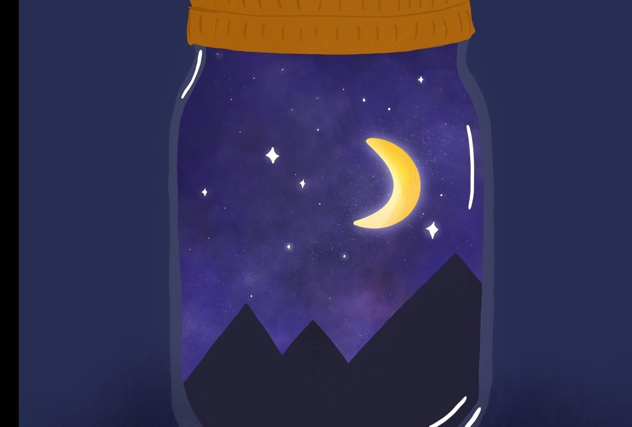 Starry night in a jar | Skillshare Student Project