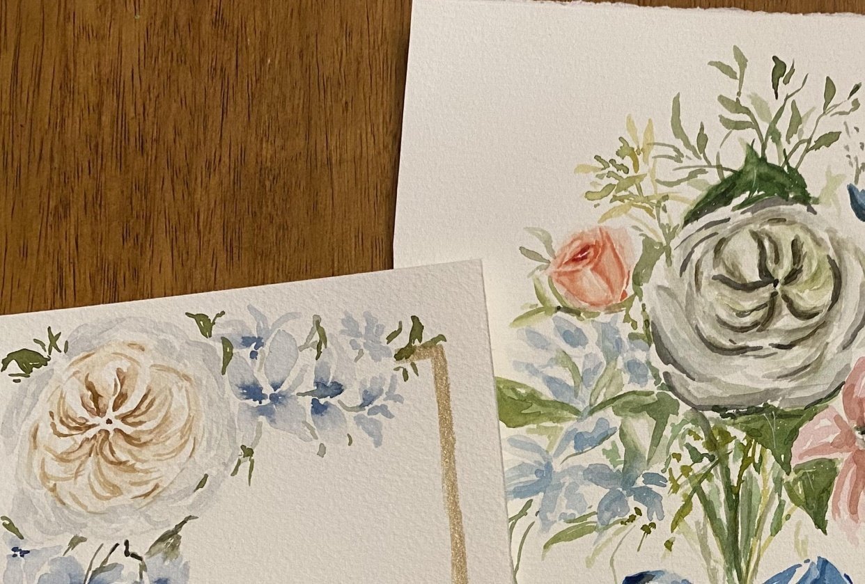 Demystifying English Roses: 10 Watercolor Floral Designs to Spark Your ...