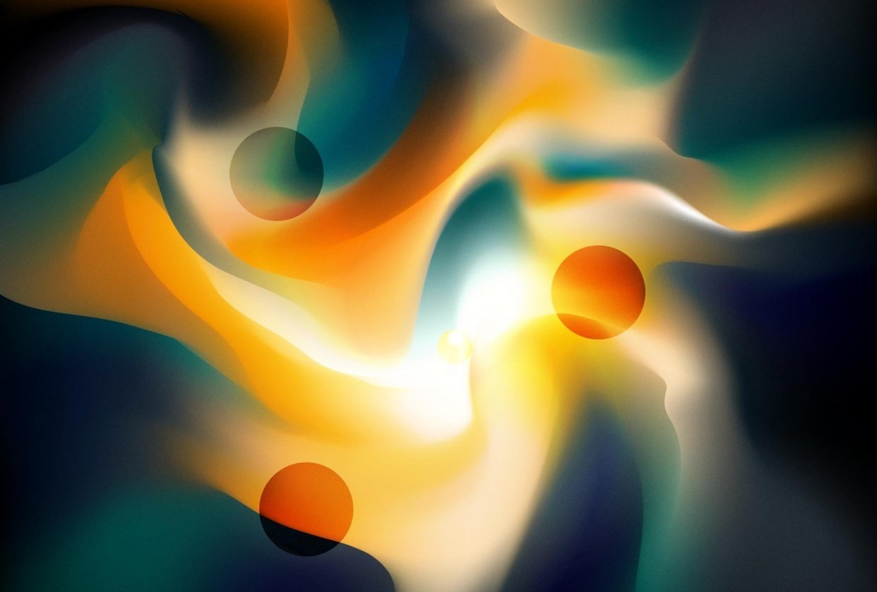 Gradient mesh abstract | Skillshare Student Project