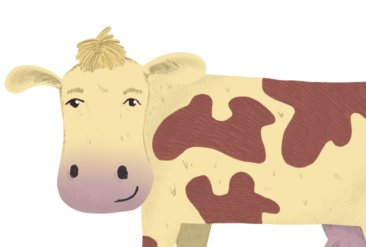 Cow character design | Skillshare Student Project