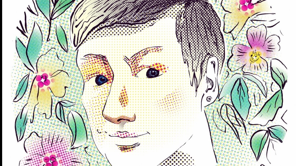 Halftone self portrait • Margaret Hanson | Skillshare Student Project