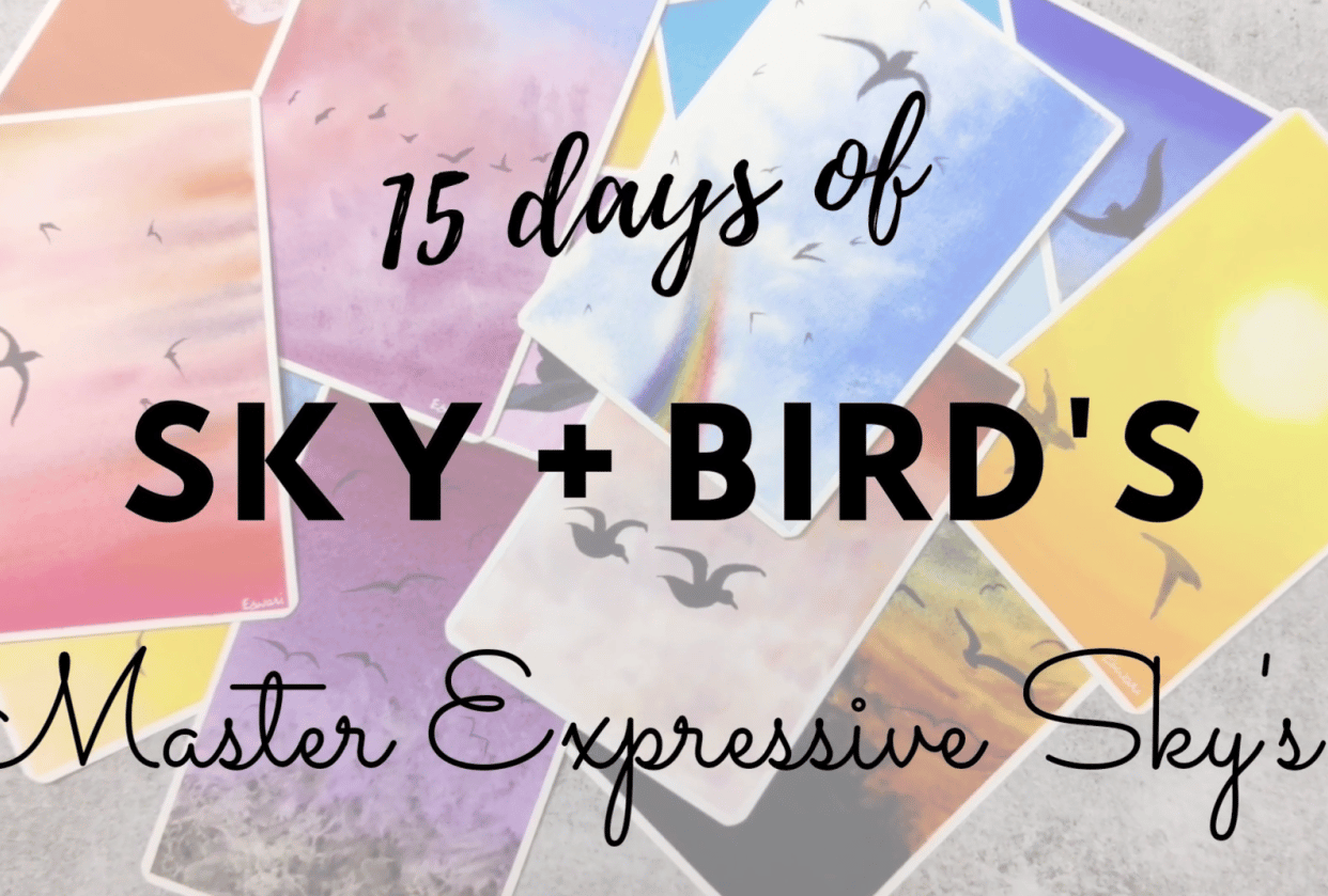 15 days of Sky+Bird's - Master expressive sky's | Skillshare Student ...
