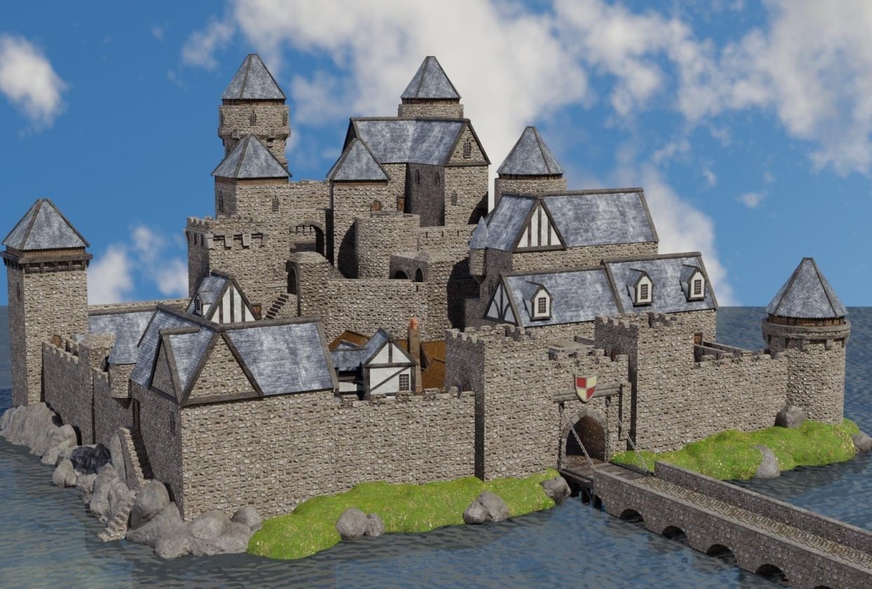 Castle Frey | Skillshare Student Project