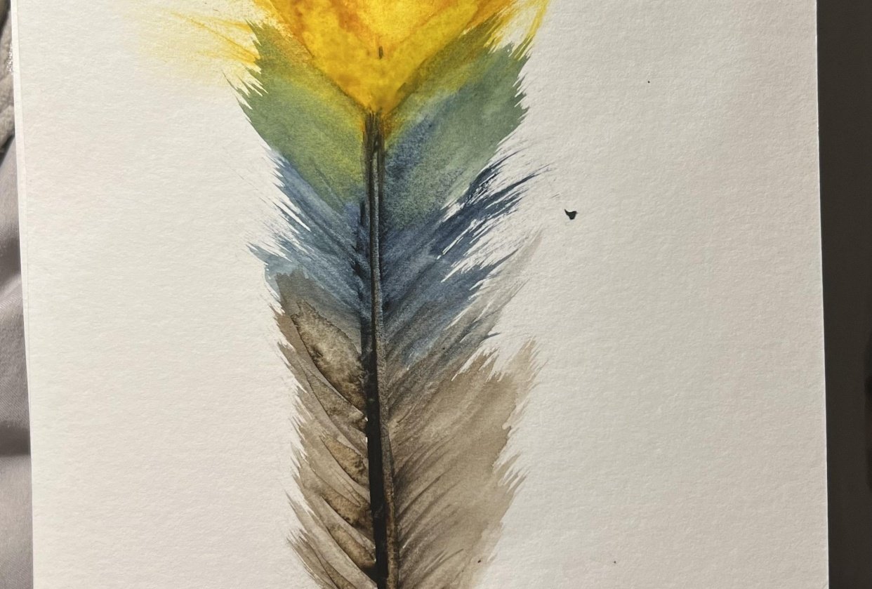 Feather practice | Skillshare Student Project