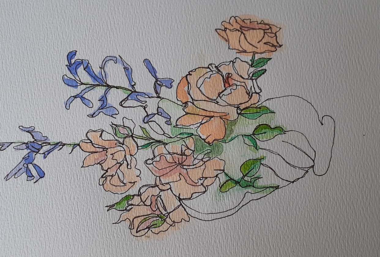 One line drawing | Skillshare Student Project