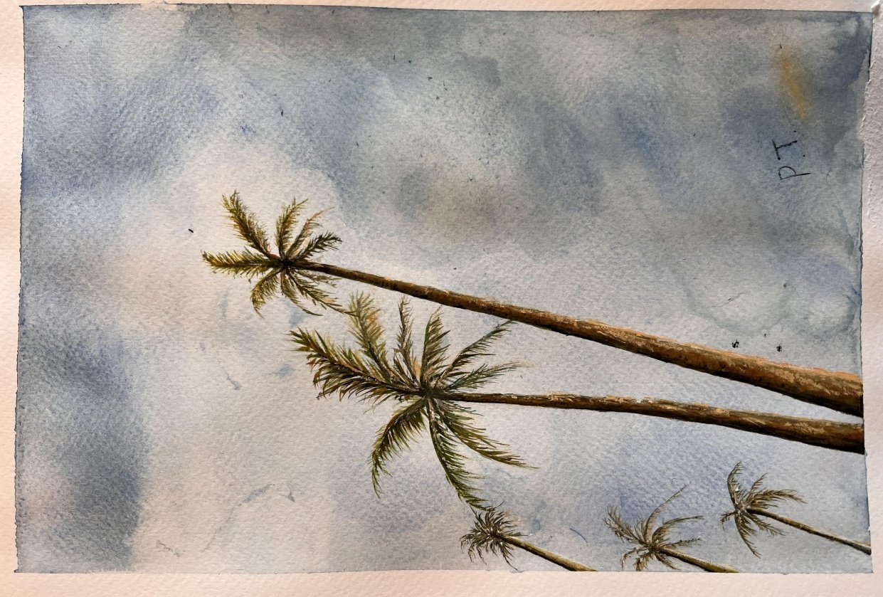 Easy Palm trees | Skillshare Student Project