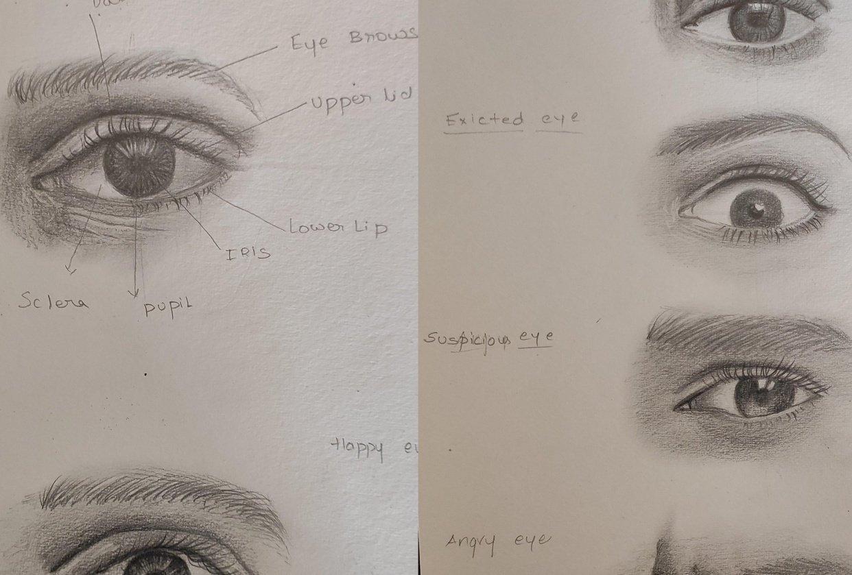 Drawing Eyes That Reveal Emotions | Skillshare Student Project