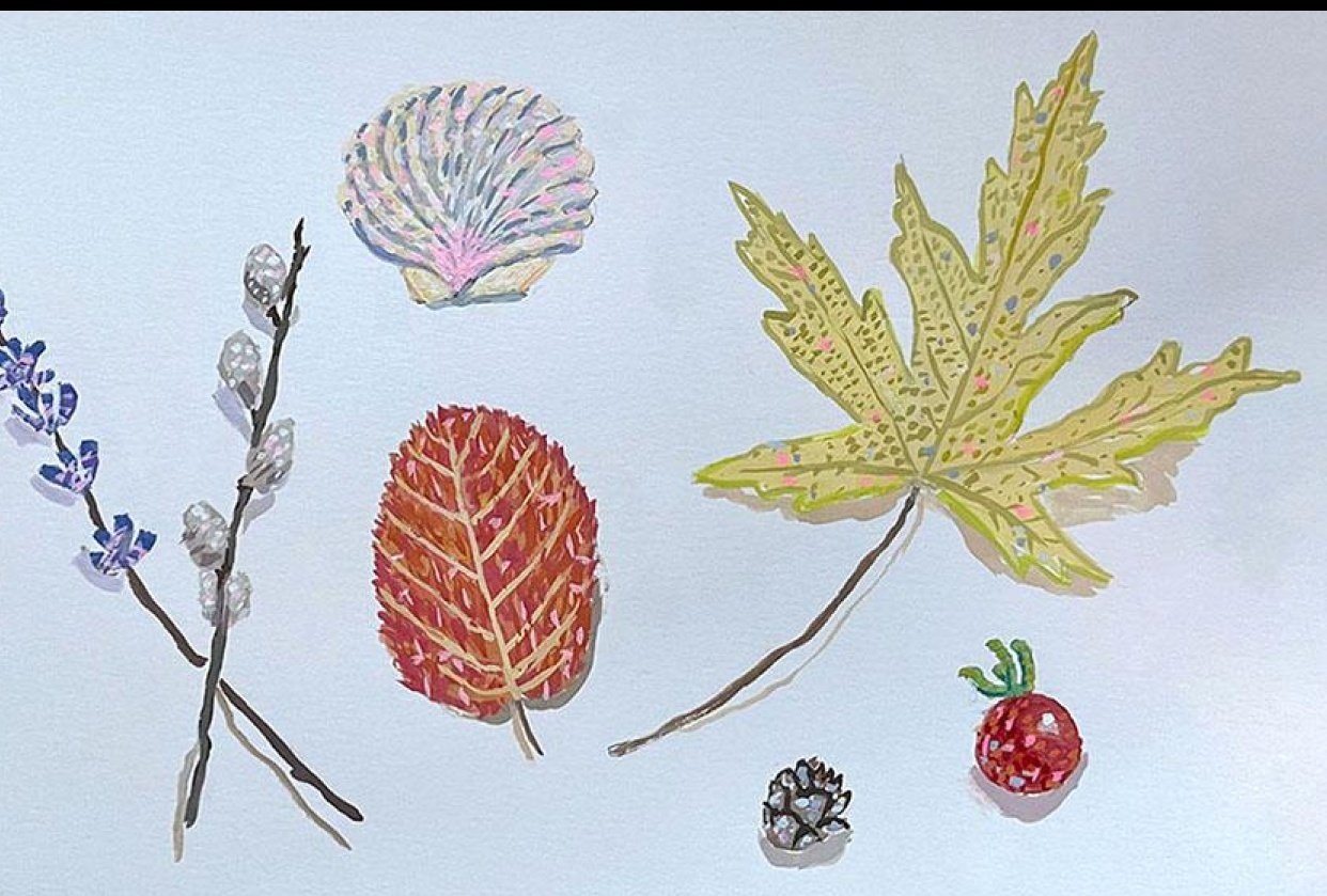 gouache pattern making studies | Skillshare Student Project