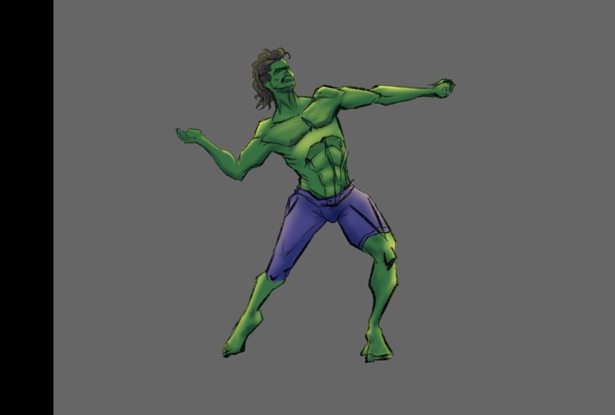 Skinny Hulk | Skillshare Student Project