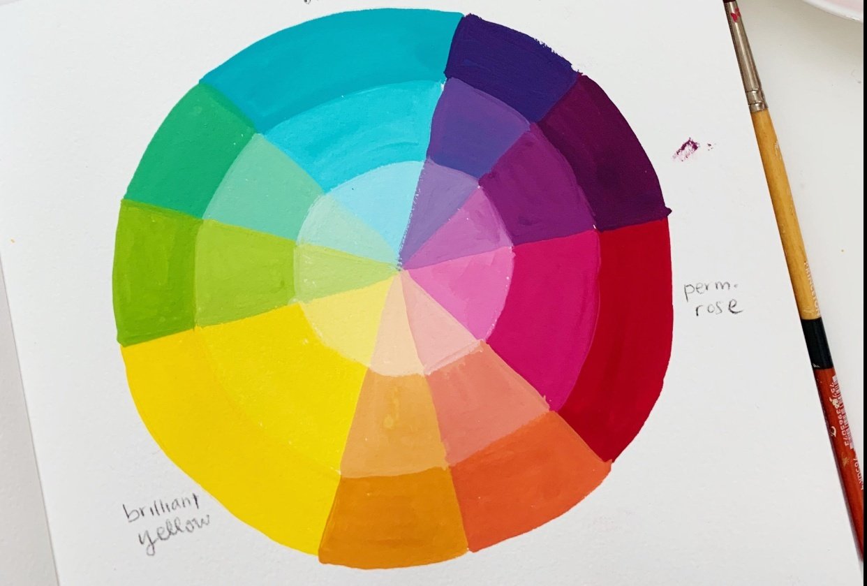 Show me your color wheels! | Skillshare Student Project