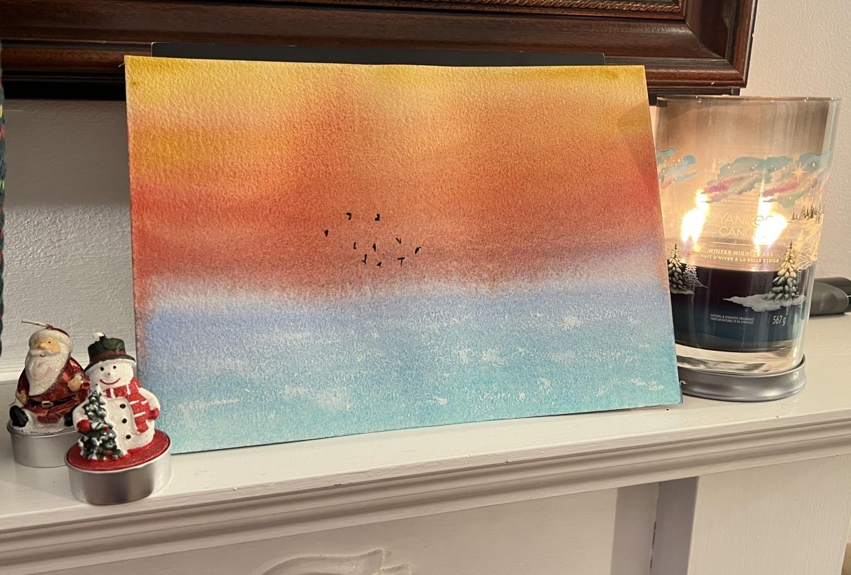 Orange sunrise | Skillshare Student Project