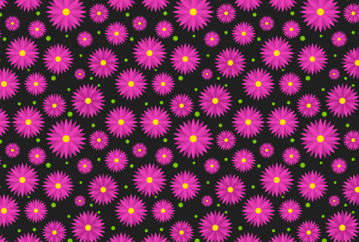 Pattern Play in Procreate - Pink Blooms | Skillshare Student Project