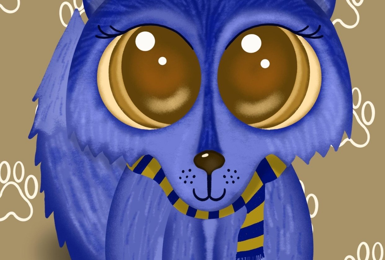 Wolf Illustration | Skillshare Student Project