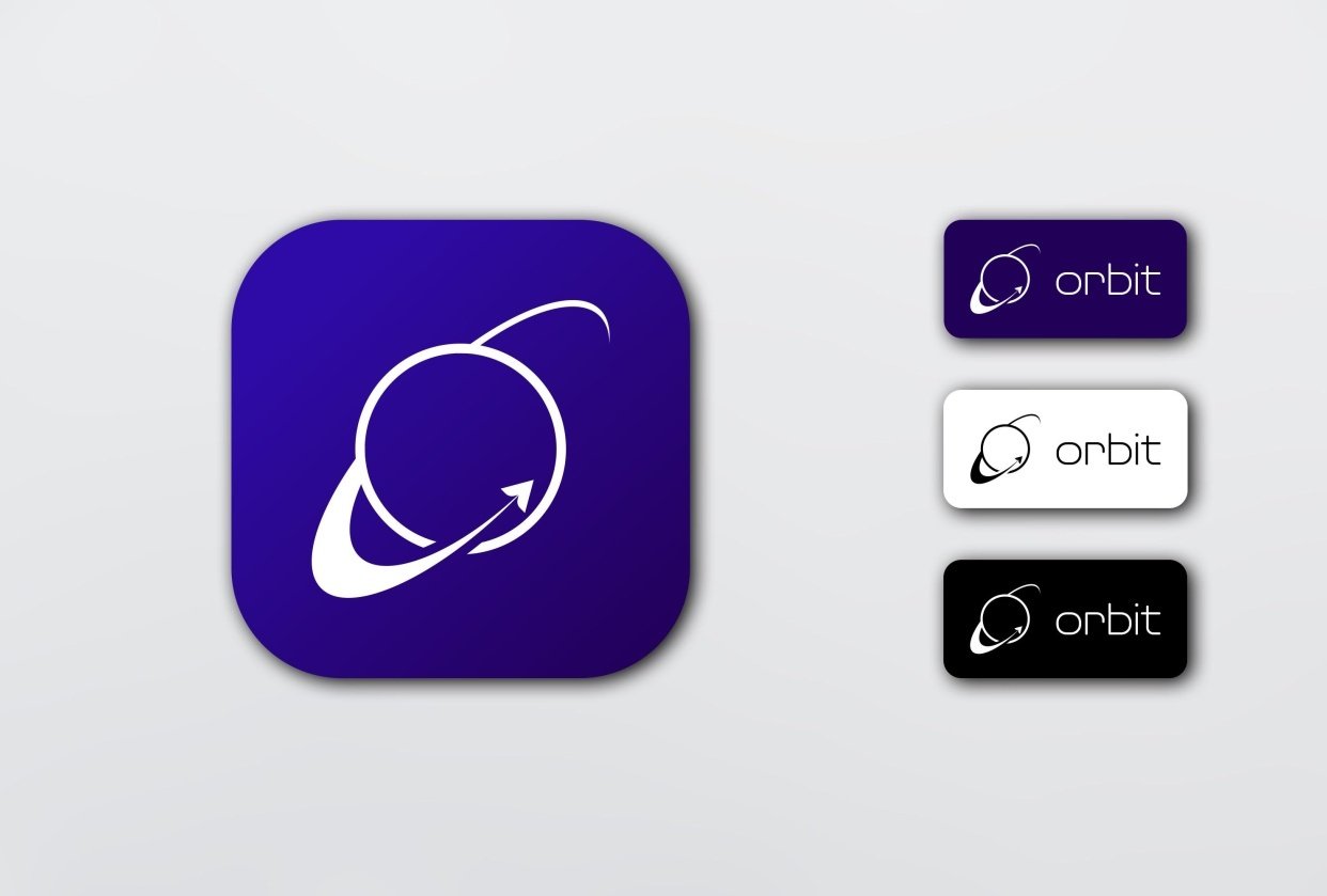 Orbit_App_Logo_Design | Skillshare Student Project