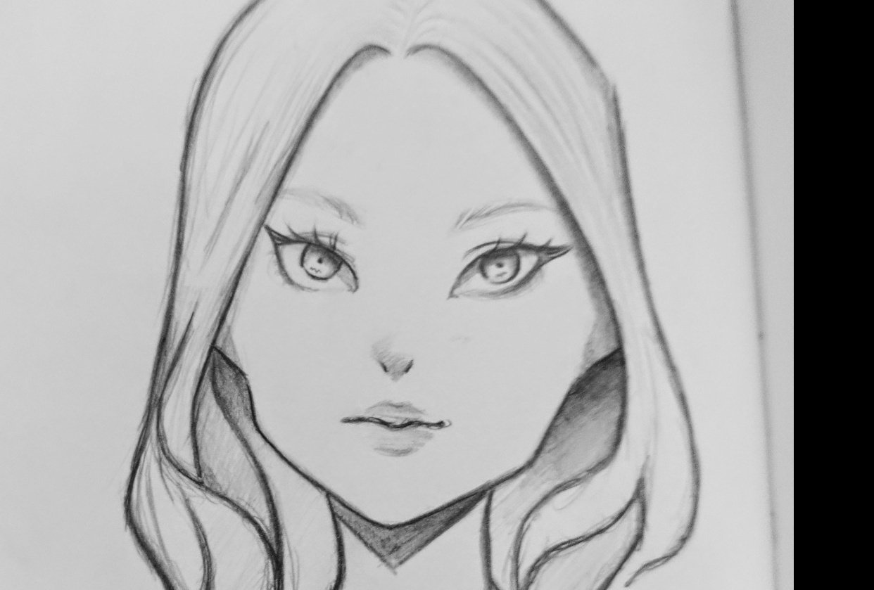 My sketches of female characters | Skillshare Student Project