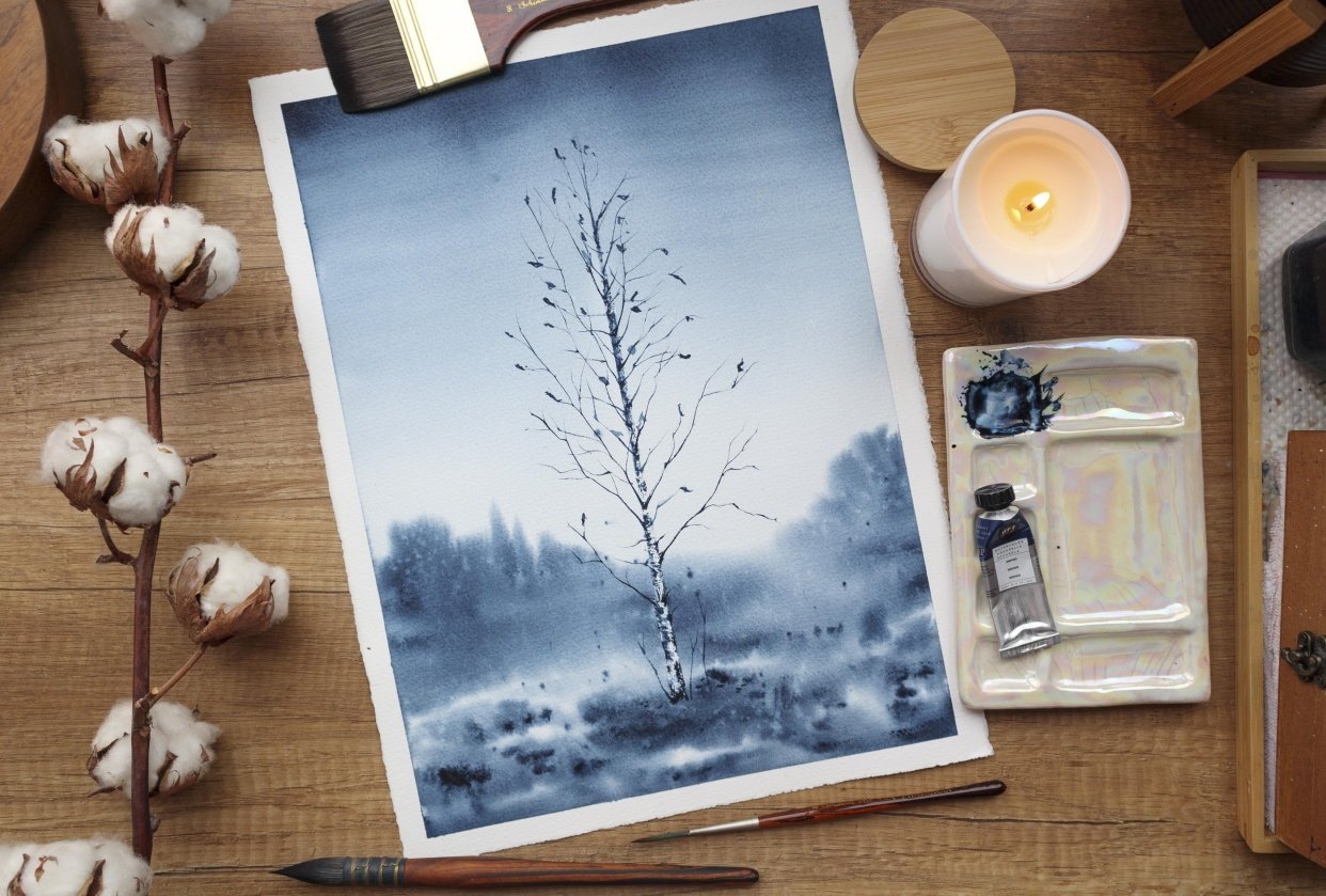 Monochrome Winter | Skillshare Student Project