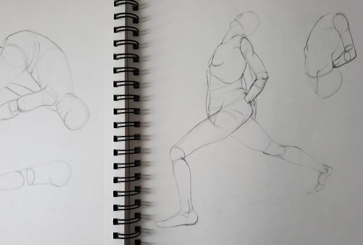 Volumes of the figure practice | Skillshare Student Project