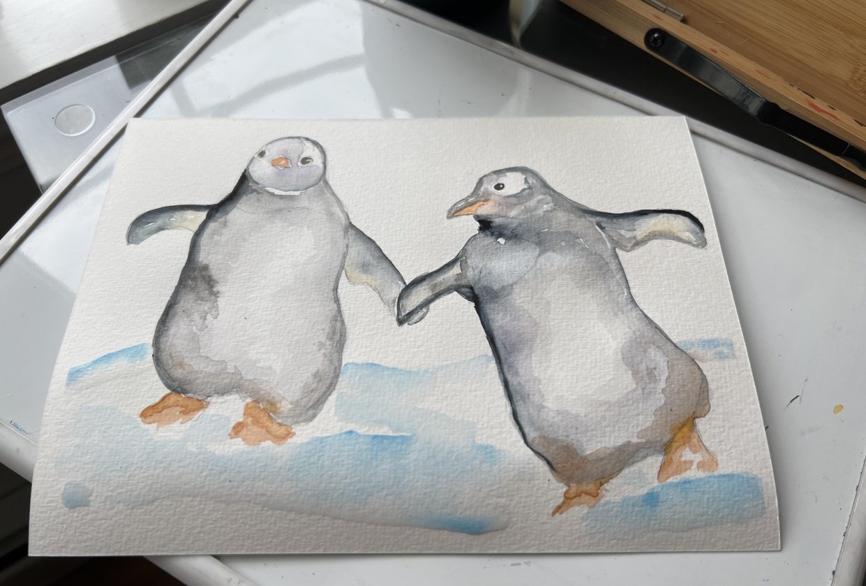 Penguin friends | Skillshare Student Project Penguin friends | Skillshare Student Project