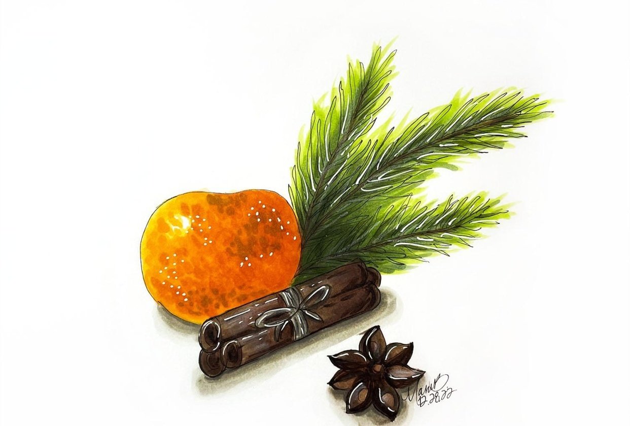 winter citrus | Skillshare Student Project